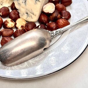 Sterling Silver Stilton Cheese Scoop, Victorian Era, Cheese Plate ...