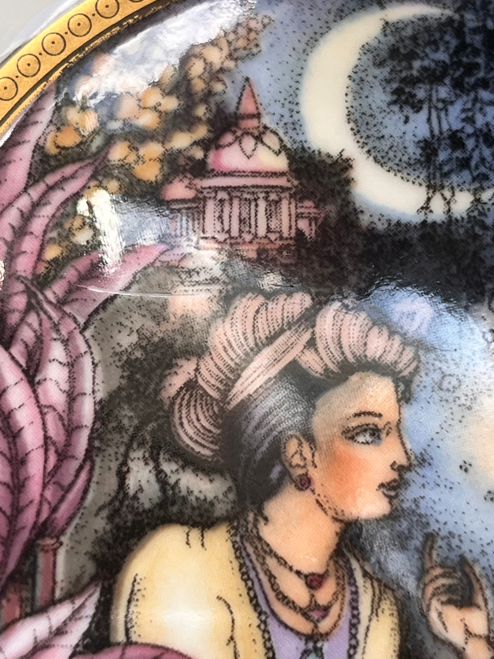 Scheherazade & King Shahryar 1001 Arabian Nights Art Platter - Etsy