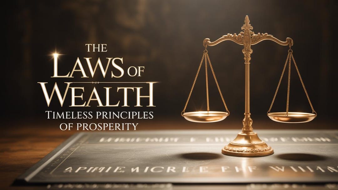 The Laws of Wealth – Timeless Principles of Prosperity - Etsy