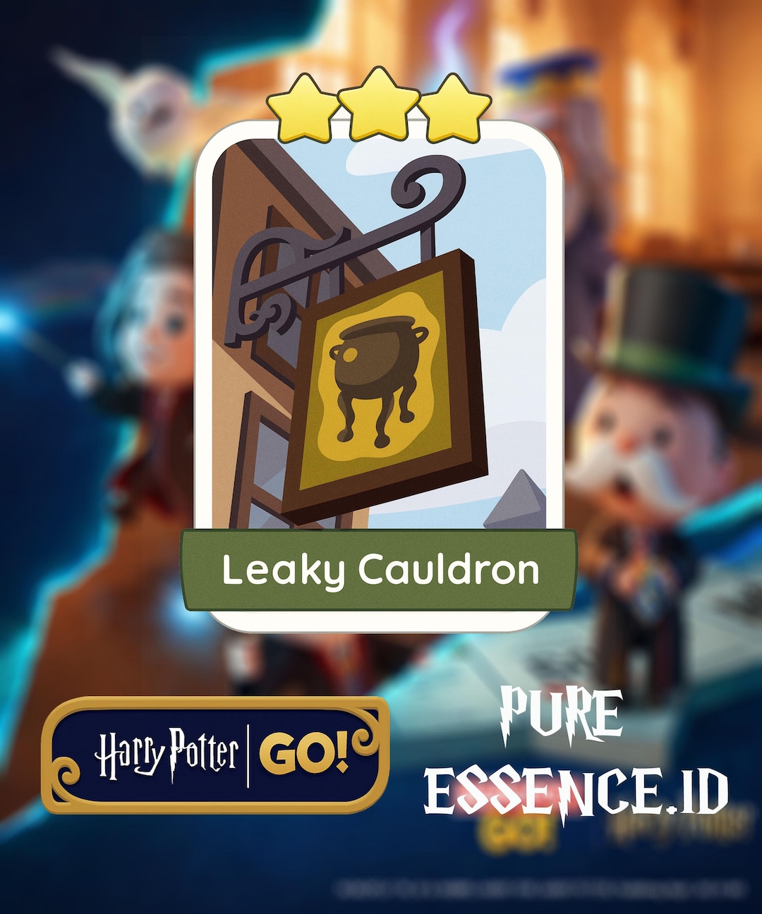 Monopoly GO Stickers Leaky Cauldron 3 Stars Set 17 - Etsy
