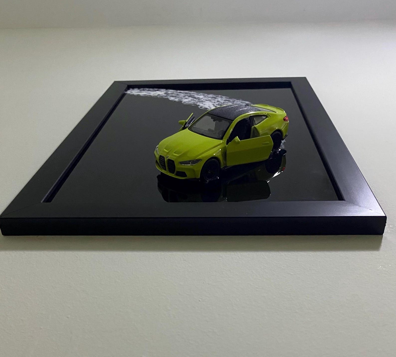 3D Epoxy Model Car Wall Art, Handmade Automotive Decor - Etsy