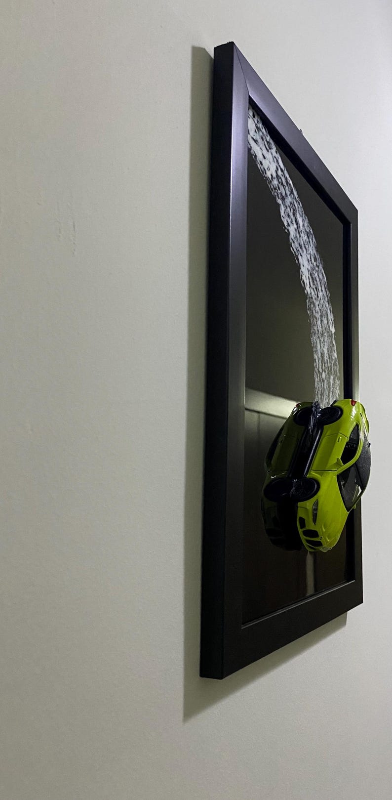 3D Epoxy Model Car Wall Art, Handmade Automotive Decor - Etsy