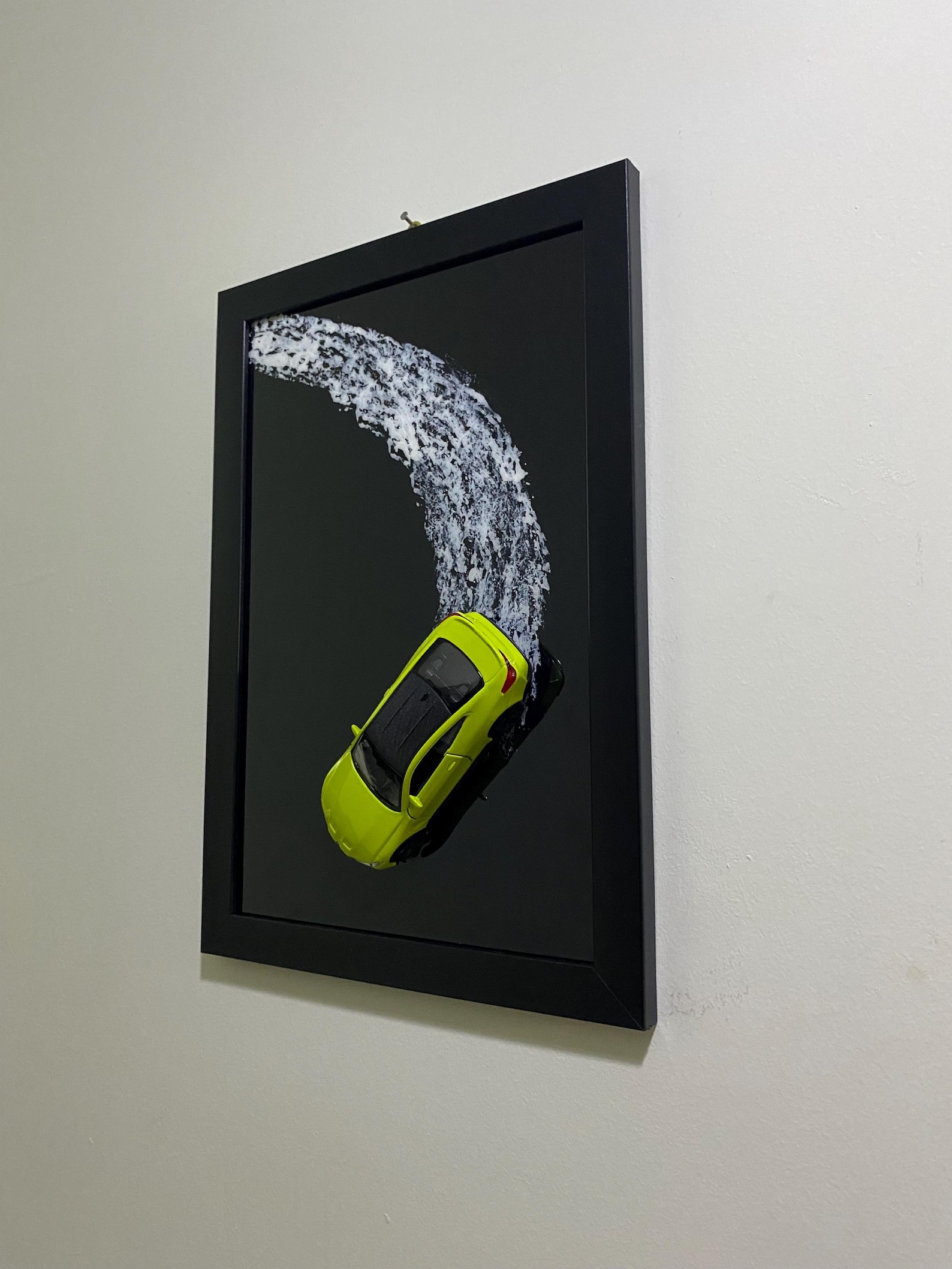 3D Epoxy Model Car Wall Art, Handmade Automotive Decor - Etsy