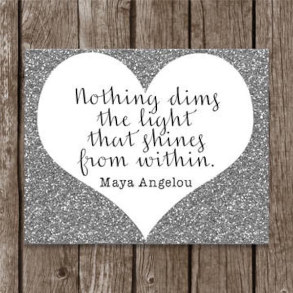 Maya Angelou Classroom Poster - Etsy