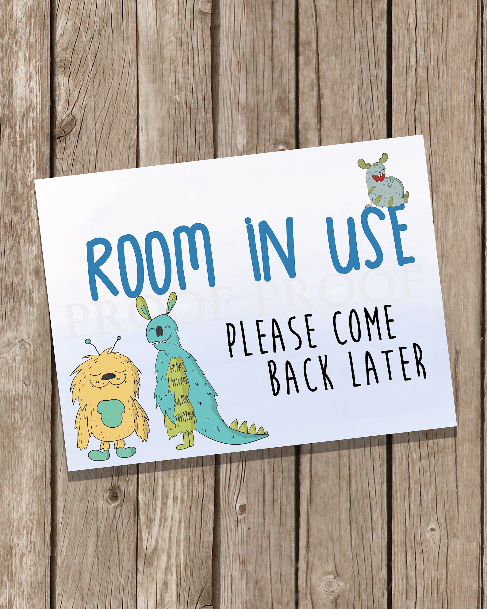 Room in Use Sign Door Confidentiality Meeting School Counselor ...