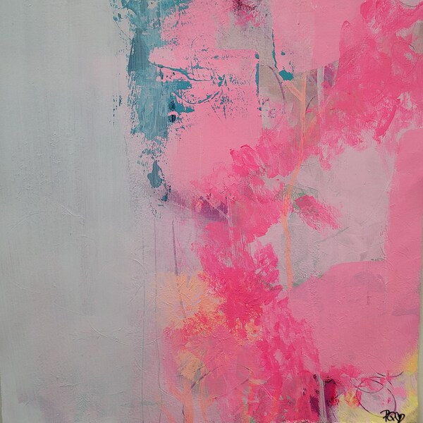 Bright Abstract Art - Etsy