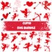 Cupid SVG Bundle: Valentine's Day,love Svg, Silhouette, Clipart ...