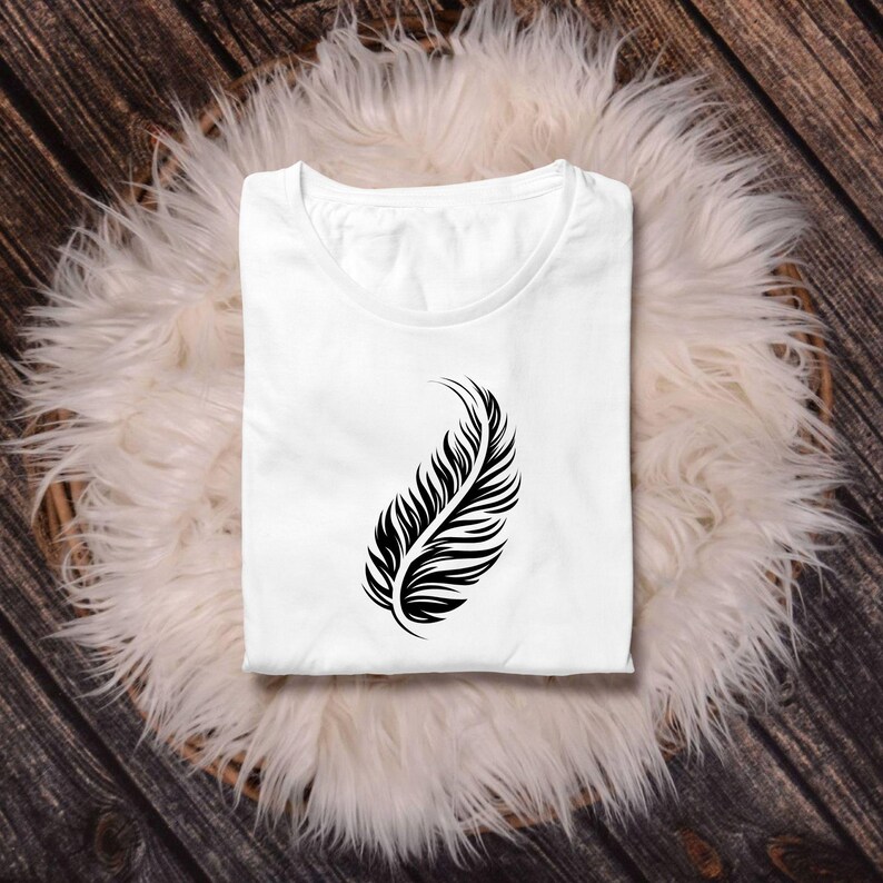 Feather Svg Bundle: Silhouette, Cut Files for Cricut,digital File ...