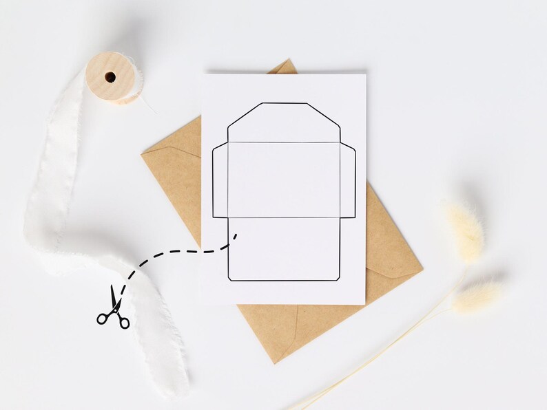 Envelope Template SVG Bundle: Card & Money Envelopes (digital Download ...