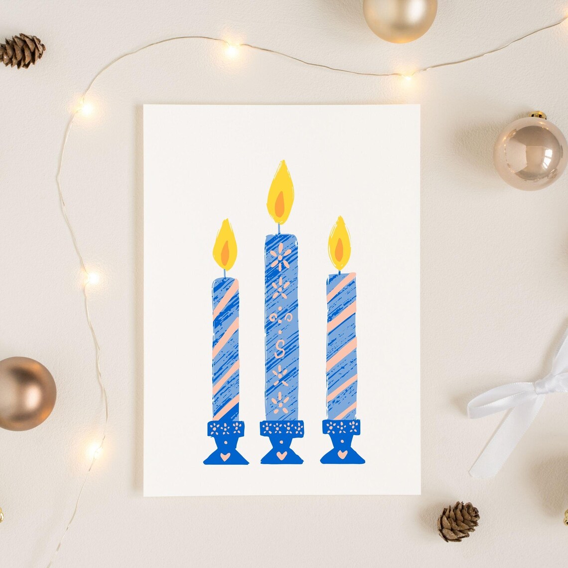 Hanukkah SVG Bundle, Menorah, Dreidel Clipart (digital Download) - Etsy