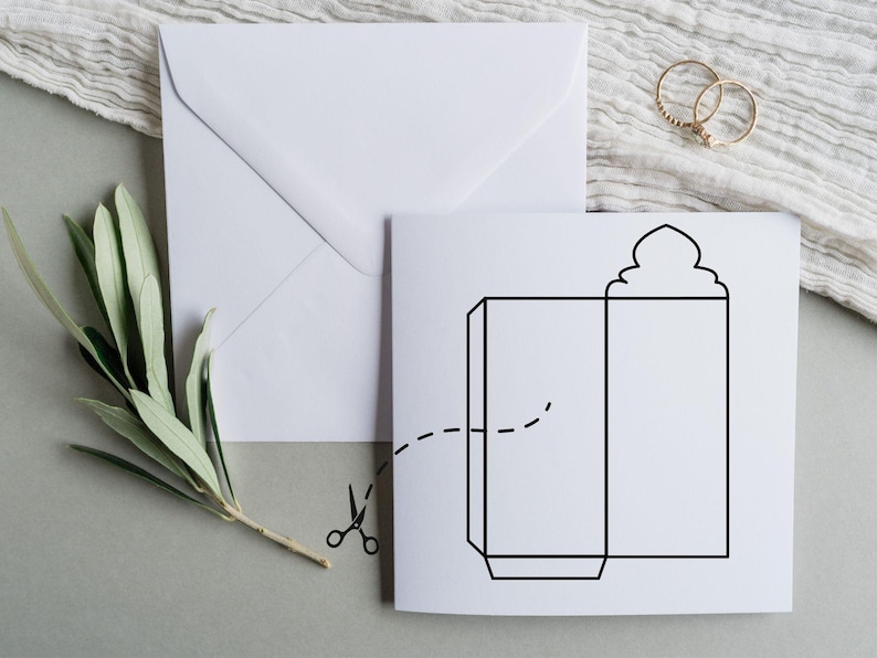Envelope Template SVG Bundle: Card & Money Envelopes (digital Download ...