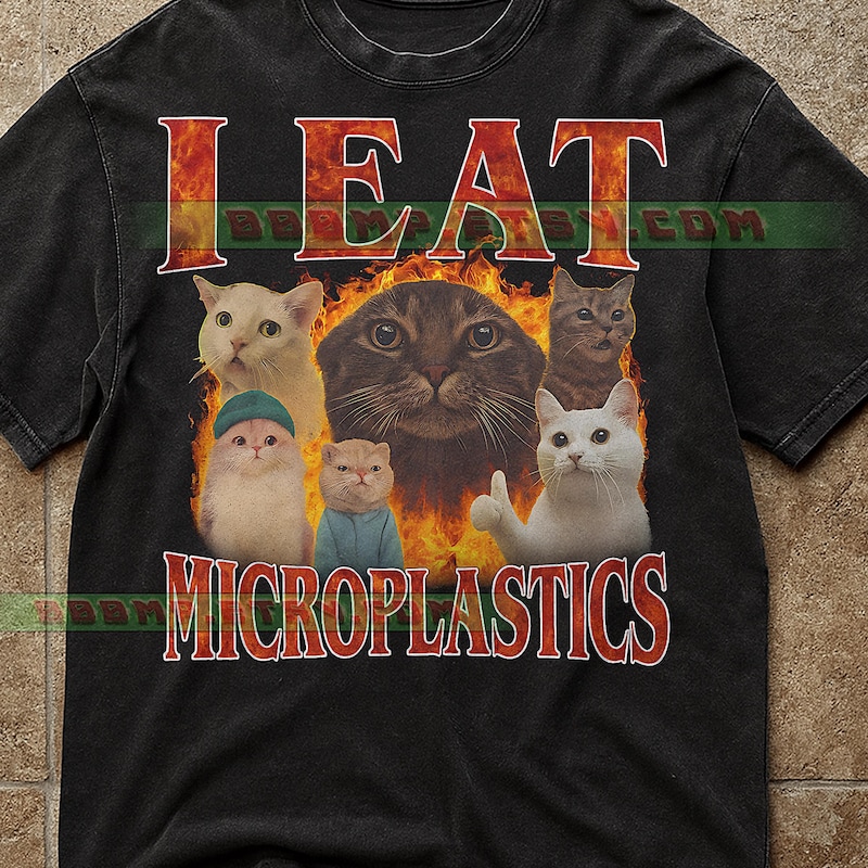 Funny Microplastic Tshirt - Etsy