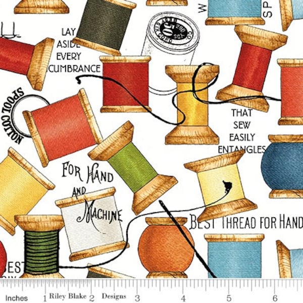 Sewing Theme Fabric - Etsy