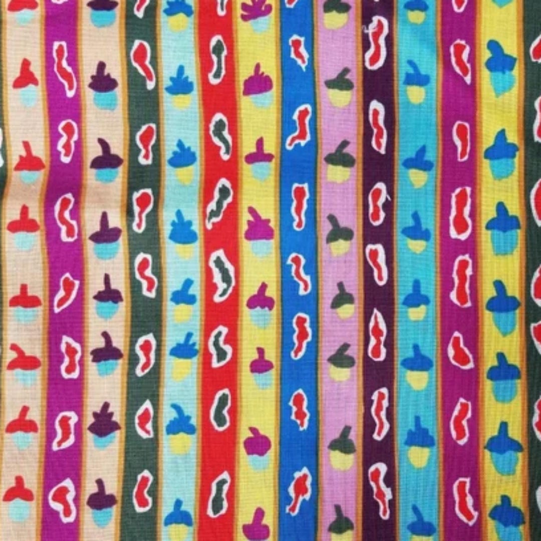 Kaffe Fassett Ribbon Stripe Cotton Fabric - Multi Color Quilting ...