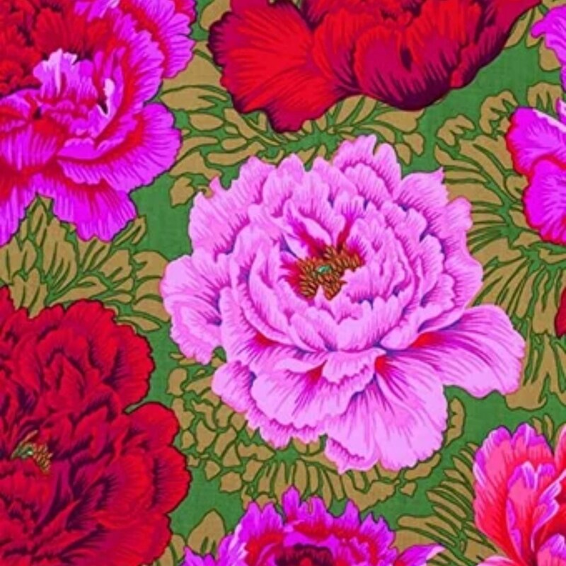 Peony Fabric - Etsy