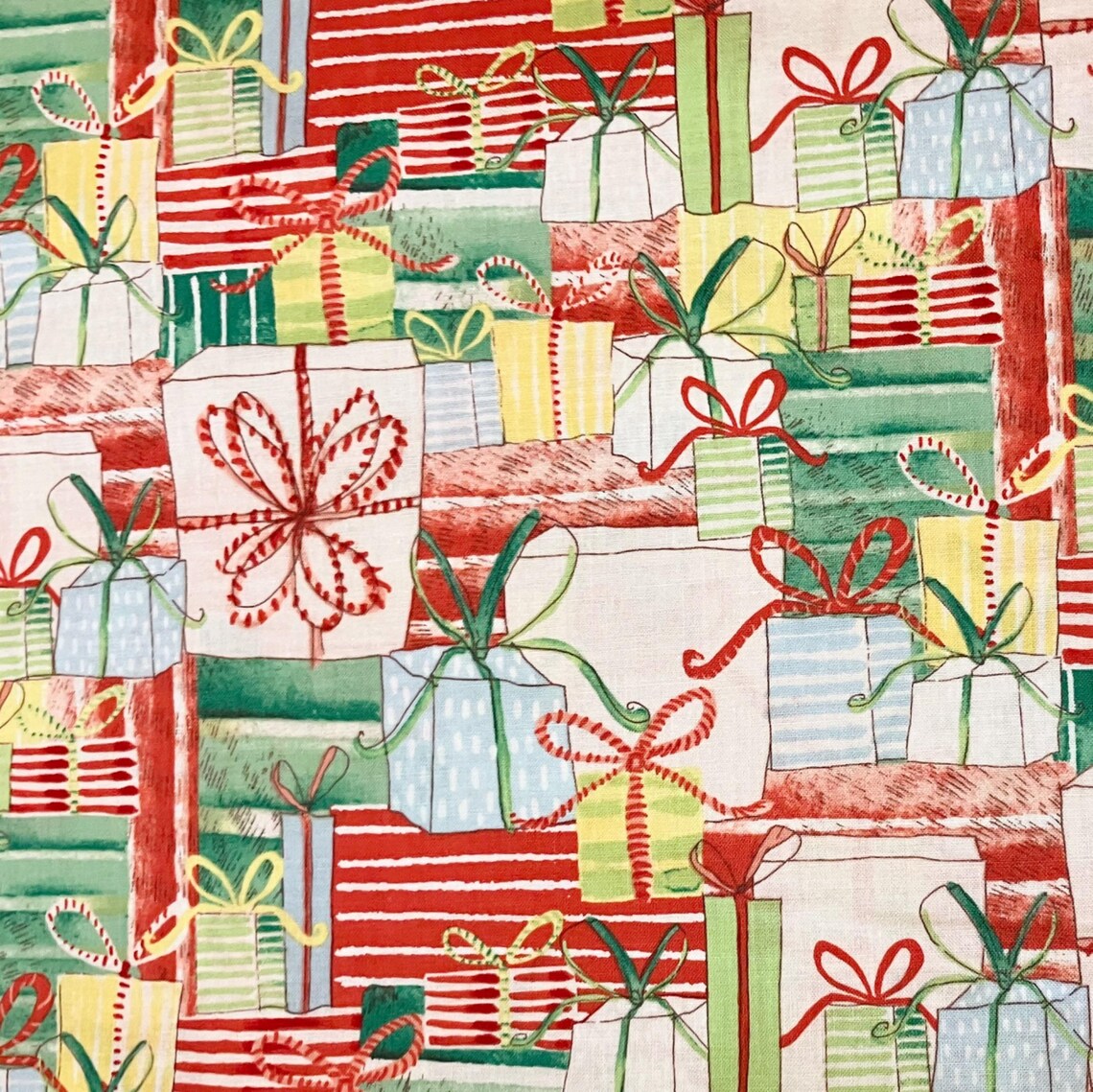 Cori Dantini Christmas Fabric: Wrapped Presents Joy and Wonder (out of ...