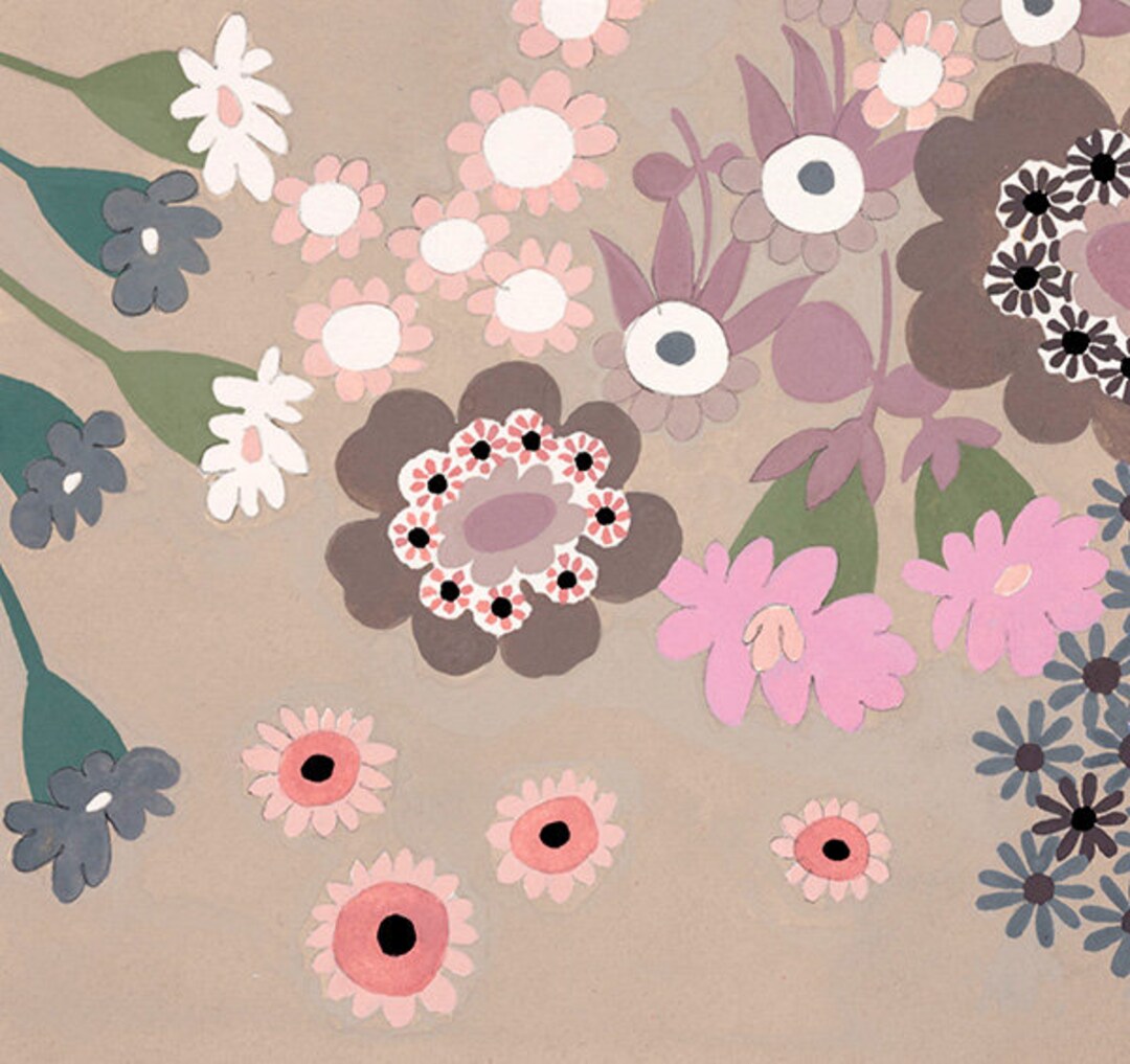 New GHASTLIE GERBER Daisy Fabric Quilting Cotton the Ghastlies ...