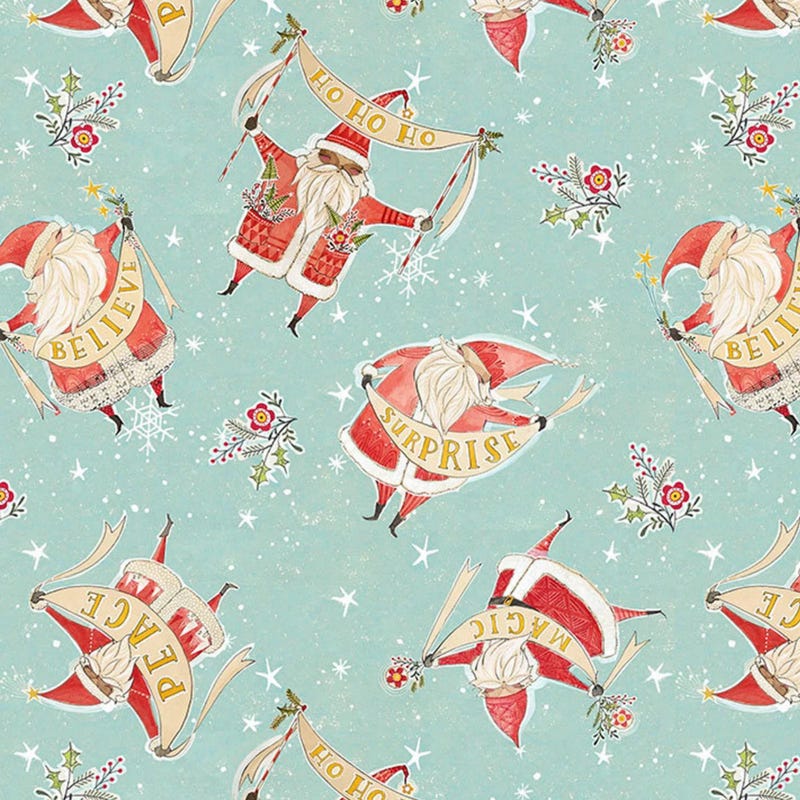 Red Aqua Christmas - Etsy