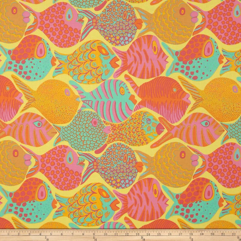 Retired SHOAL Kaffe Fassett Collective Cotton Quilt Fabric - Etsy