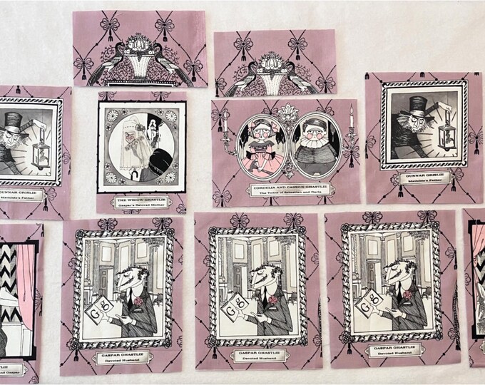 Retired GHASTLIE PORTRAIT GALLERY Cotton Quilting Fabric Alexander ...