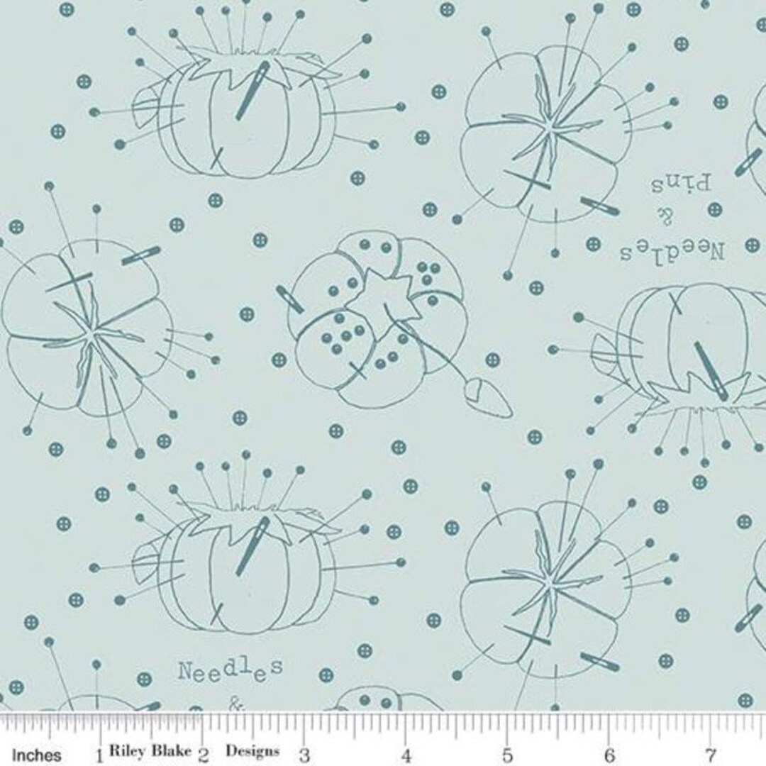 Tonal PIN CUSHION Tomato Linework Best of She Who Sews J. Wecker Frisch ...