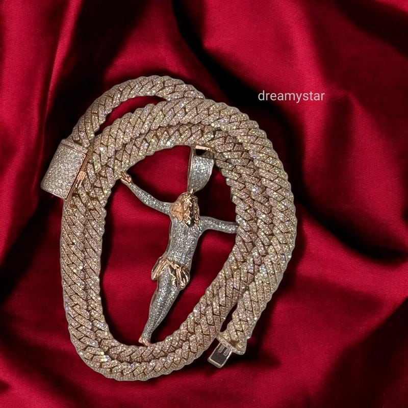 Real Vvs Diamond Chain - Etsy