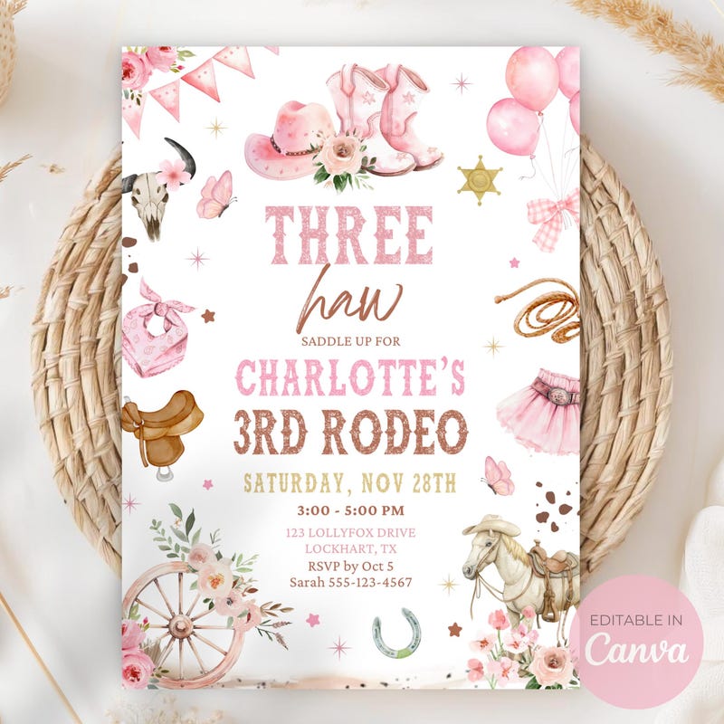 Three Haw for Girls - Etsy