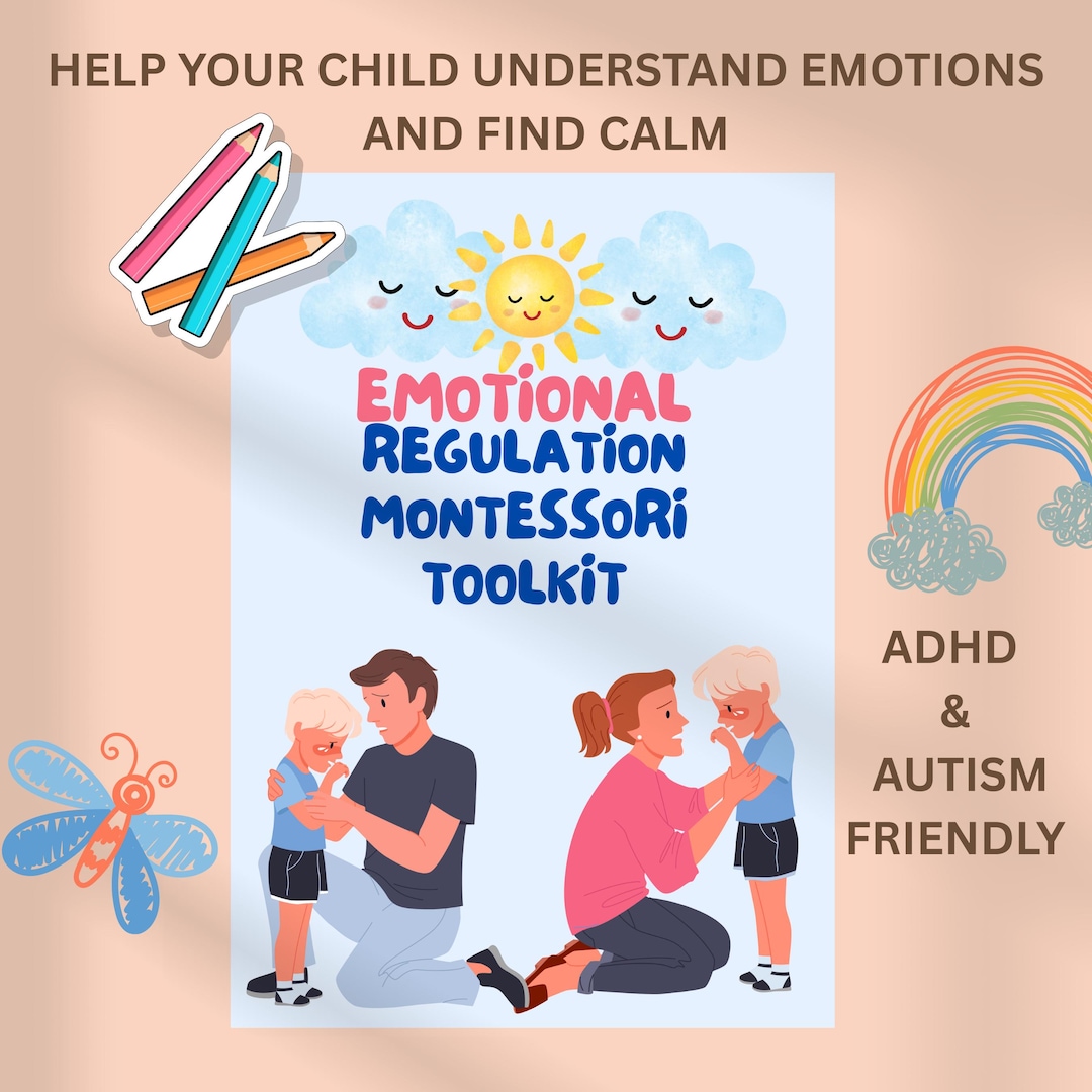 Calm Down Activities for Kids | Montessori Emotional Regulation Kit ...