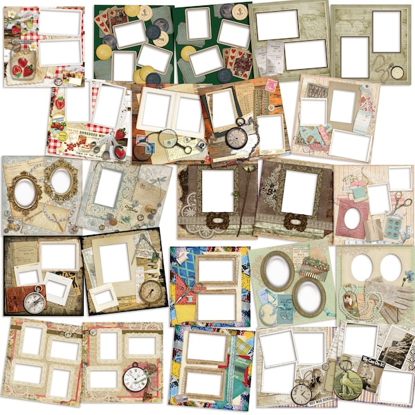 Heritage Scrapbook - Etsy