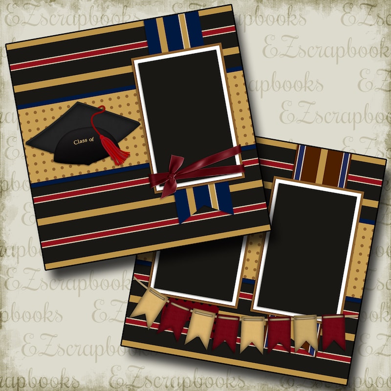 Graduation Scrapbook - Etsy