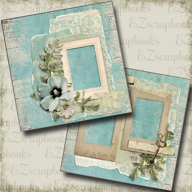Scrapbook Pages - Etsy