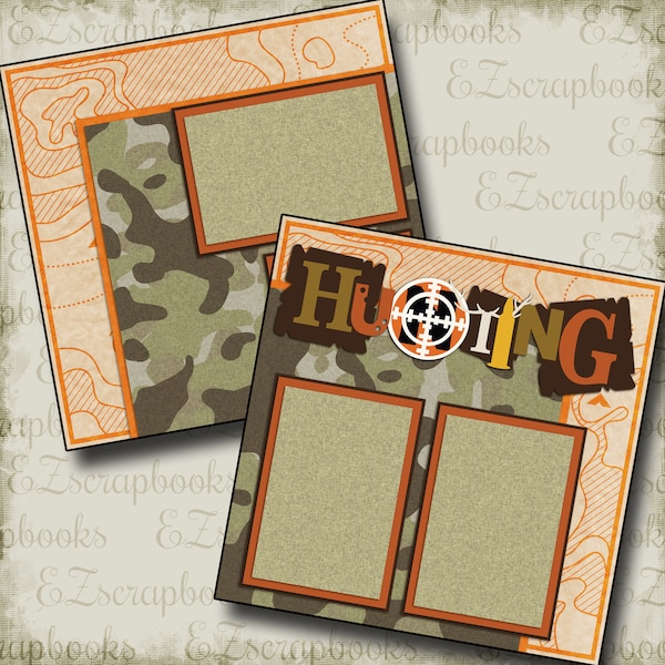Hunting Scrapbook - Etsy