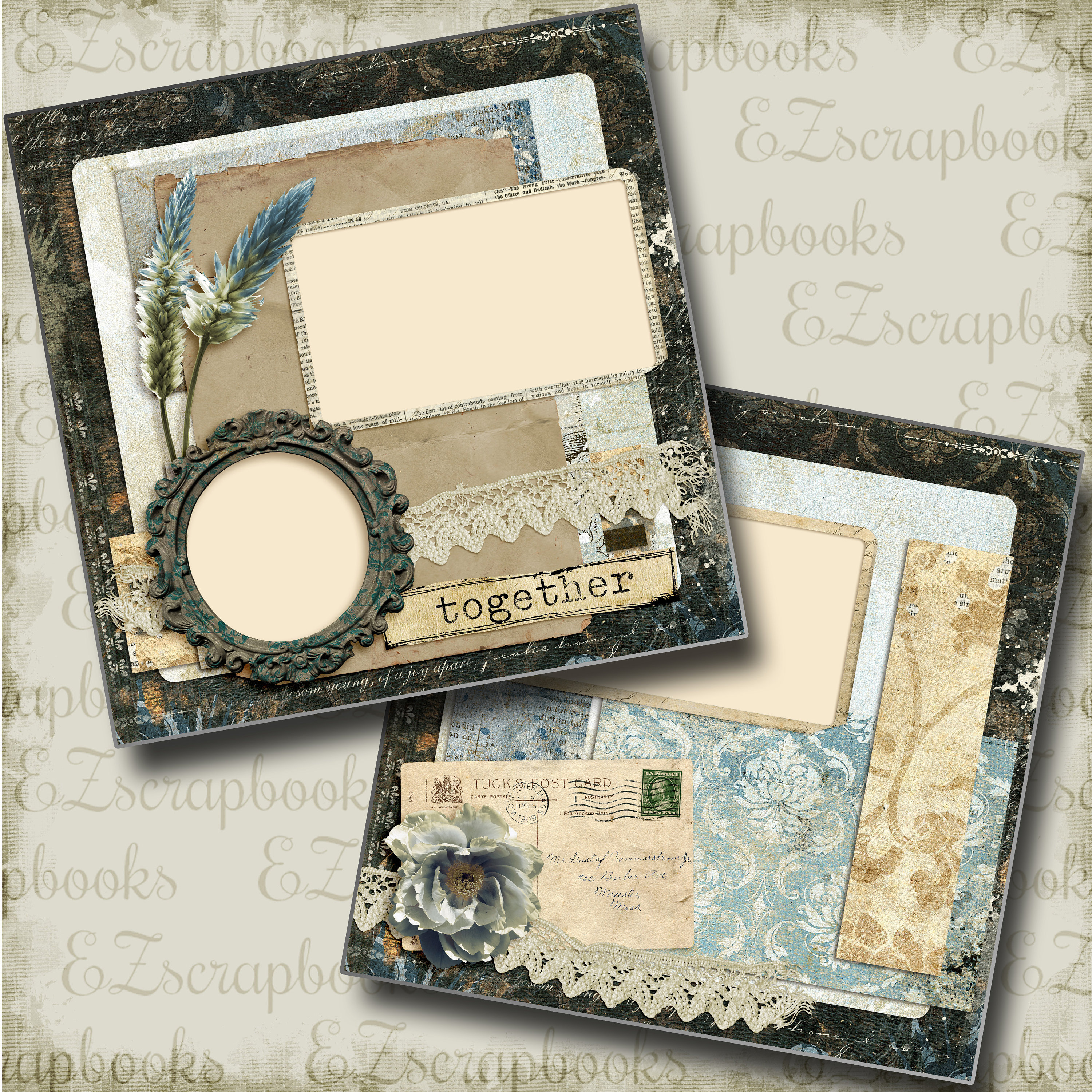 Vintage Scrapbook Designs