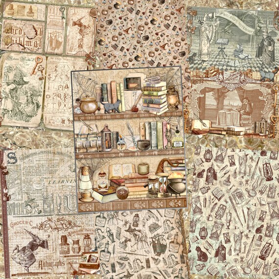 Wizard Notes Paper Pack 7663 - Etsy