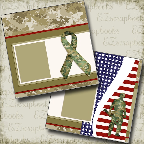 Military Scrapbook - Etsy