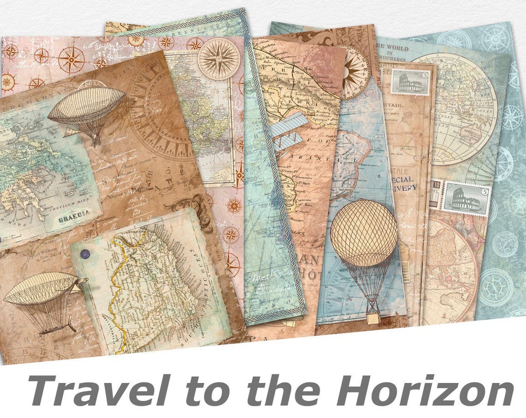 Travel to the Horizon Paper Pack - 7462 - Etsy