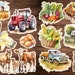 Down Onthe Farm Clip Art Sheets - 2 Premade Scrapbook Pages - EZ Layout ...