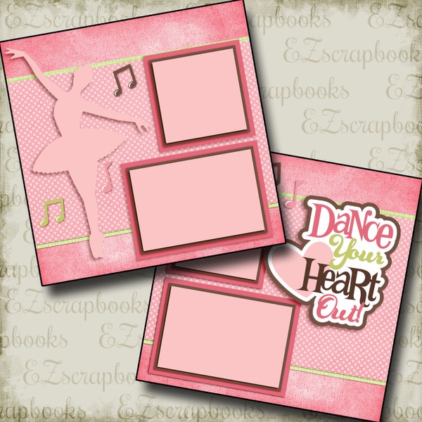 Dance Scrapbook - Etsy