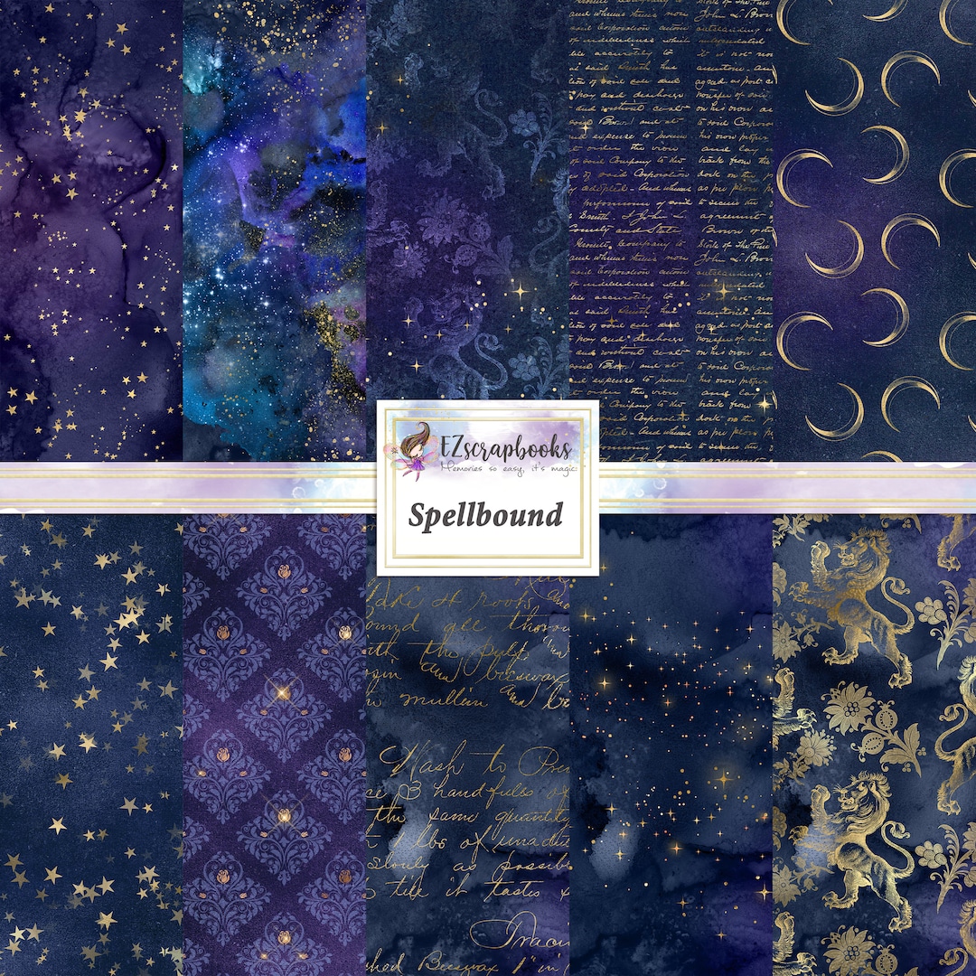 Spellbound - 12X12 Paper Pack - 8221 - Etsy