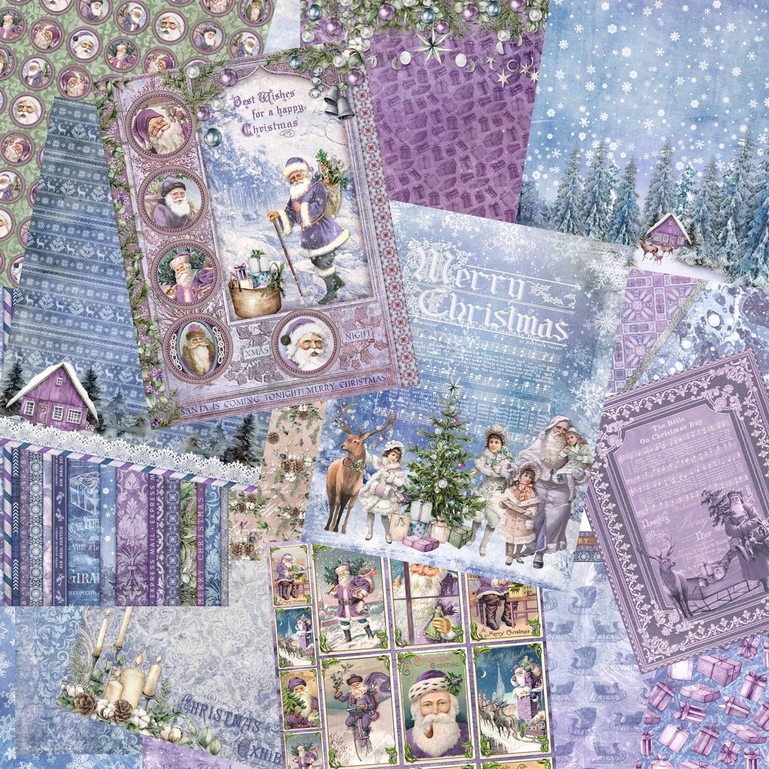Frozen Christmas Paper Pack - 7951 - Etsy