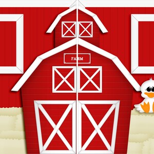 Farm Friends - 2 Premade Scrapbook Pages - EZ Layout 4094 - Etsy