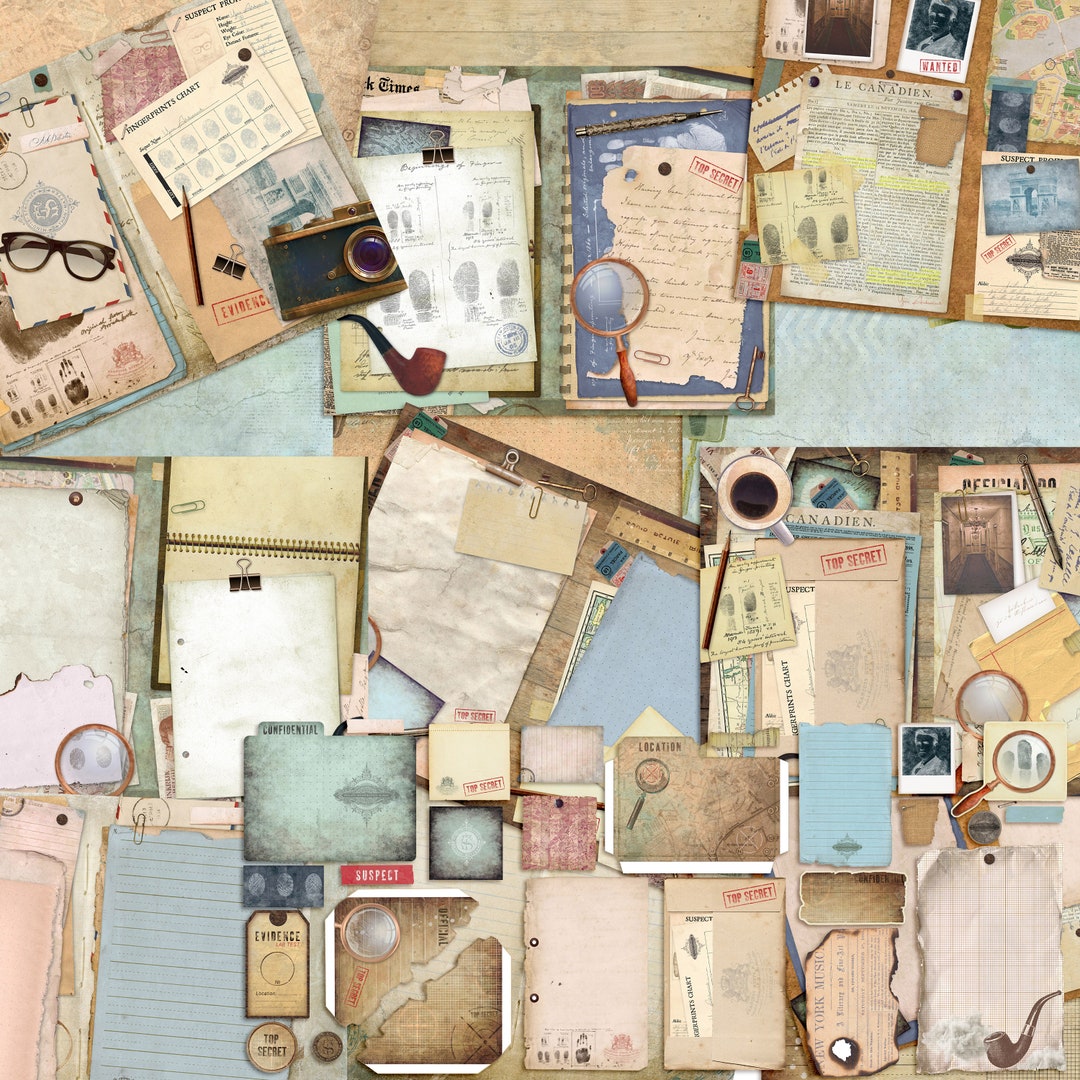 Detective Journal Pages - EZ Journal 7402 - Etsy