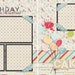 BIRTHDAY - 2 Premade Scrapbook Pages - EZ Layout 160 - Etsy