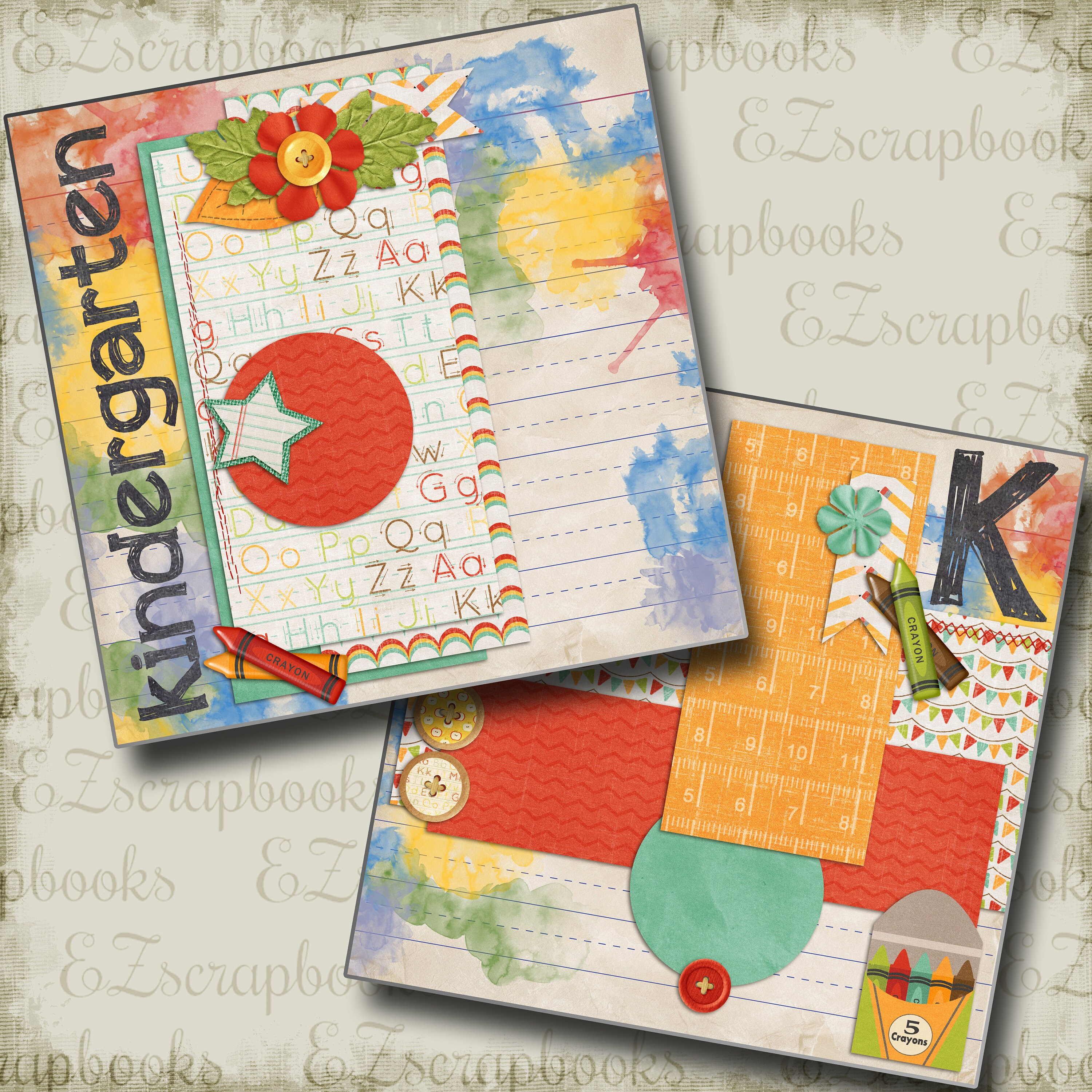 Scrapbook Cover Page Designs