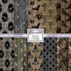 Scrapbook Paper Set, A4 Size X 9 Double Sided Sheets, Ephemera, Tags ...