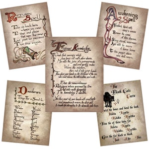 Witch Spells 1 - Paper Pack - EZ Journal 7859 - Etsy