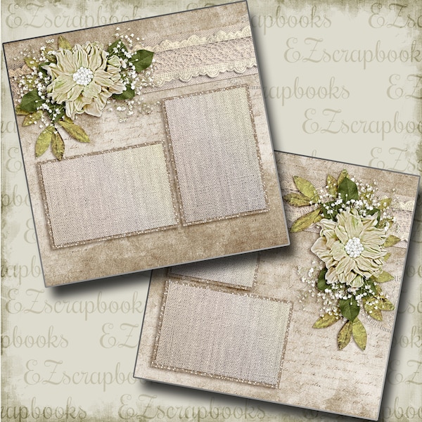 Premade Scrapbook - Etsy
