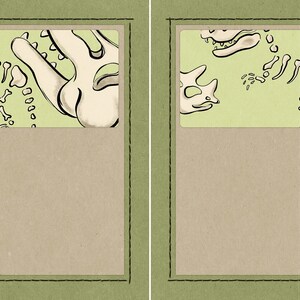 Dino Dig Background Pages Digital Scrapbook Page Bundle INSTANT ...