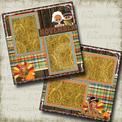 CUTE as a BUG Boy 2 Premade Scrapbook Pages EZ Layout 2486 | Etsy