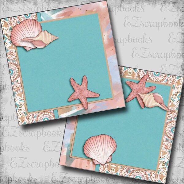 Beach Scrapbook - Etsy